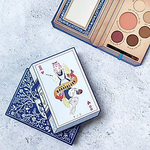 READY TO SHINE Shades of Wonderland Blush and Eyeshadow Palette - Highly Pigmented Shimmer Matte - Smooth With Moisturizing Jojoba Oil - Vegan and Cruelty Free - For All Skin Types