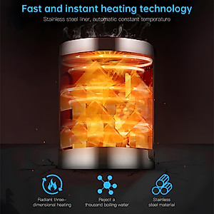 Water Dispenser, Top Loading Water Cooler for 1.2 to 5 Gallon, 3 Temperature Settings Room Temperature Water Cold Hot Water Dispenser, Bedside Water Dispenser for Home, Office, Dormitory Use