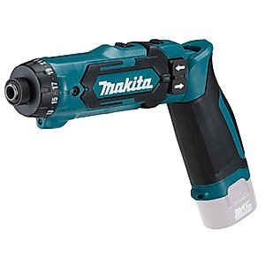 Makita DF012DZ Cordless Screwdriver (7.2 V, Without Battery, Max. Torque 8.0 Nm, 2-Speed Gearbox, 21-Speed Torque Adjustment