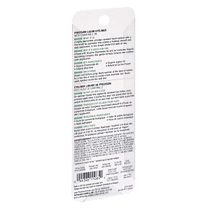 Physicians Formula Organic Wear All Natural Liquid Precision Eyeliner Dark Brown, Vegan, Dermatologist Approved