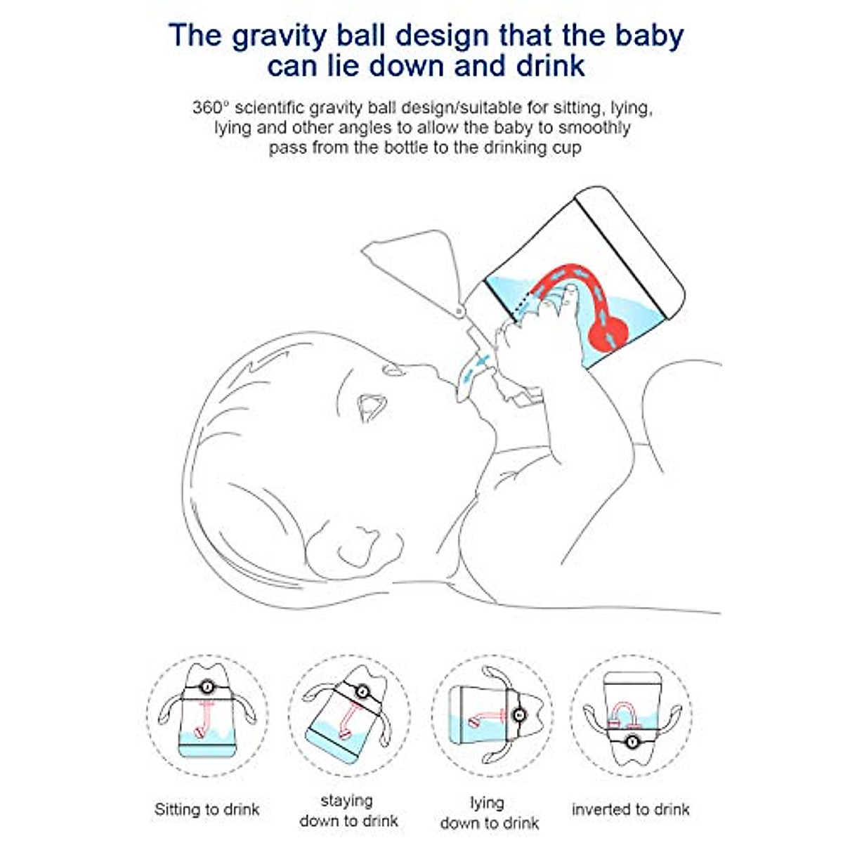 AINAAN Stainless Steel Travel Mug Thermos Kids Flask Thermal Cup BPA Free with Straw Water Bottle 350ml （Pink）