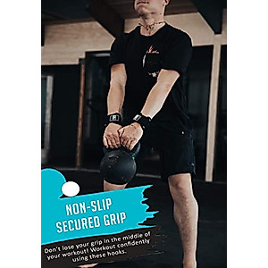 Weight Lifting Hooks Heavy Duty Lifting Wrist Straps for Pull ups Deadlift Straps for Power Lifting Lifting Grips with Padded Workout Straps for Weightlifting Ideal Gym Gloves for men and women