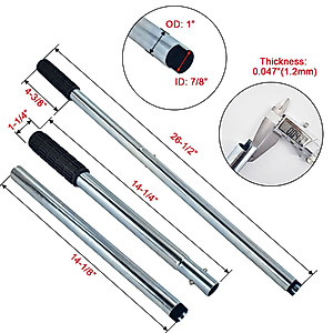 scottchen PRO Pool Cover Tool Swimming Pool Rod 26-1/2inch Pool Safety Cover Installation and Removal Tool