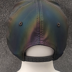 LZLRUN Rainbow Reflective Caps Men Fluorescent Hat Glow in The Dark