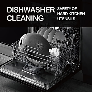 LIGTSPCE Non Stick Frying Pans,Hybrid 10 inch Frying Pans Nonstick,PFOA Free Cookware,non stick Stainless Steel Skillets,Dishwasher and Oven Safe, Works on Induction,Ceramic and Gas Cooktops