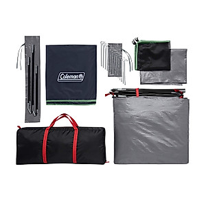 Coleman Skydome Tent with 5 Minute Setup, 8-Person Weatherproof Tent with Rainfly & Carry Bag, 20% More Headroom Than Traditional Canopies