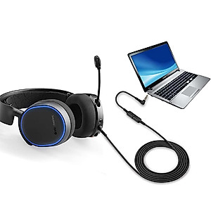 LecLooc Replacement for Arctis Headset Cord, Replacement Audio Cord Compatible with Arctis 3, Arctis 5, Arctis 7, Arctis Pro Wireless, Sound Card ChatMix, Arctis Pro Gaming Headset