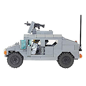 Modern Brick Warfare US Army M1043 Armament Carrier Truck Custom Kit