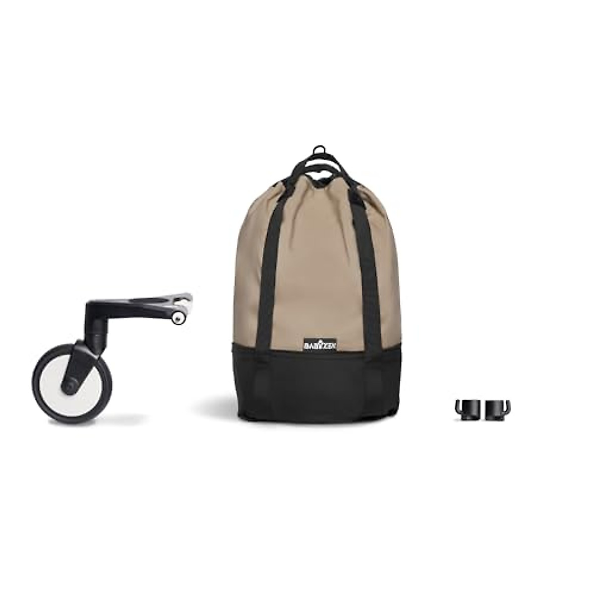 BABYZEN YOYO Bag, Navy Blue - Provides Additional, Sturdy Storage on the YOYO2 Stroller - Includes Wheel Base & Hooks