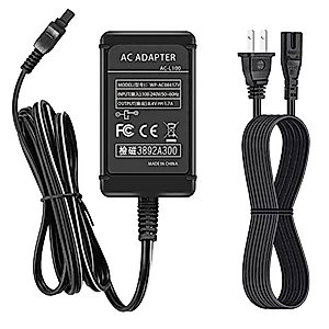 AC-L100 AC Power Adapter Replacement Gonine for Sony AC-L100, AC-L15, AC-L10, AC-15A, AC-L10A, Charger, Sony Cybershot DCR-TRV MVC-FD DSC-S30 DSC-F707 DSC-F717 DSC-F828 Cameras.