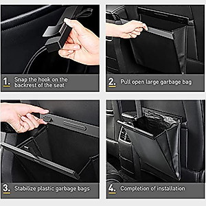 Car Organizer Car Trunk Leather Back Seat Storage Bag Auto Cargo Storage Box Universal for Cars Luggage Travel Pocket