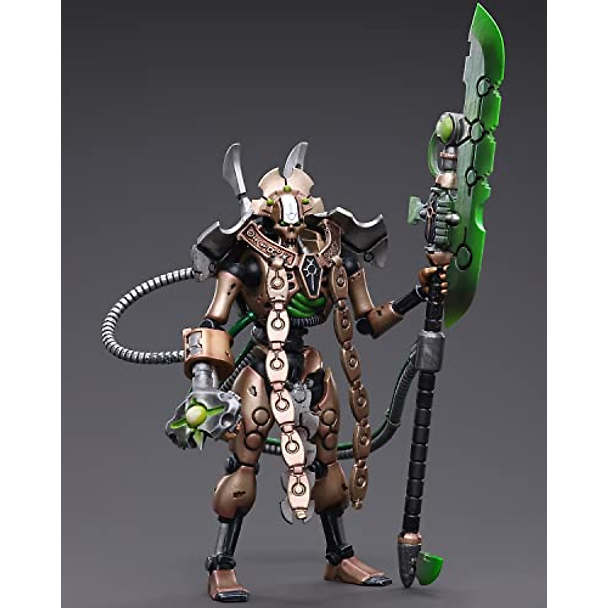 Pipigirl JoyToy Warhammer 40K Space Marine Genuine License 1/18 Soldier, Necrons Szarekhan Dynasty, Double 4inch Models Space Marines Action Figures Kits (Overlord)