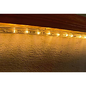 Deco String LED Rope Lights, 10M 33ft, Retro Warm White 2700K, Indoor or Outdoor, 33ft, Linkable, Perfect for Deck, Garden, Patio, Landscape Lighting, Camping, Party, Bedroom Décor, Waterproof