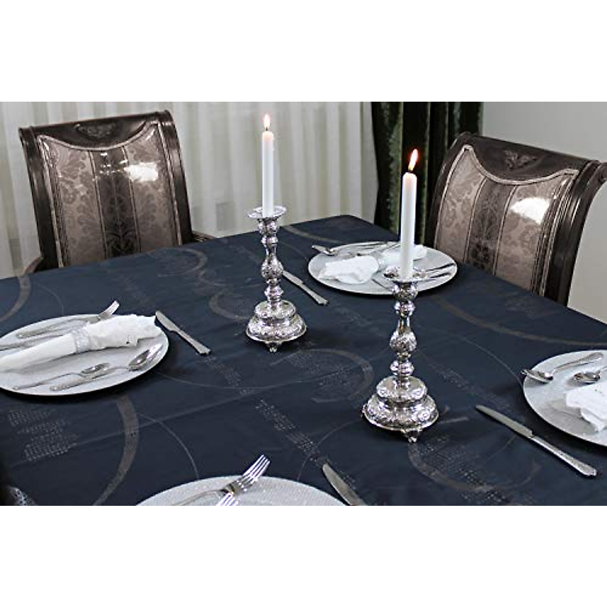 White Dinner Table Candles 7 Inch Tall Dripless Smokeless Unscented for Candlesticks 6 Hour Long Burning Candle Decorate Your Table Wedding and Christmas - Household Candle Stick 20 Pack