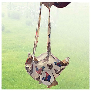 tinkare Chicken Medic Bag Chicken Sling Holder Bag Carry Bag Catching Bag for Brahma Hen Rooster Poultry Transport Traveling Driving Restraint