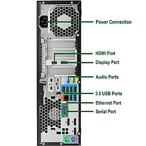 HP Z240 SFF Computer PC, Intel Core i5 6500 Processor, 16GB DDR4 Ram, 1TB SSD, WiFi | Bluetooth, HDMI, NVIDIA GT 1030 2GB DDR5, New 23.8" FHD Monitor, Win 10 Pro (Renewed)