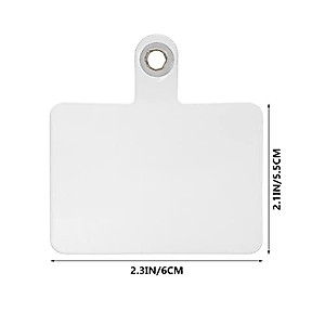 10pcs Universal Cell Phone Lanyard Hanging Loop Tether Tabs for Phones Full Coverage Case