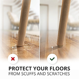 Felt Furniture Pads X-PROTECTOR 10 PCS - Premium 8” x 6” x 1/5” Heavy Duty Beige Felt Sheets! Cut Large Furniture Pads to The Size You Need - The Best Felt Floor Protectors for Any Hard Floor!