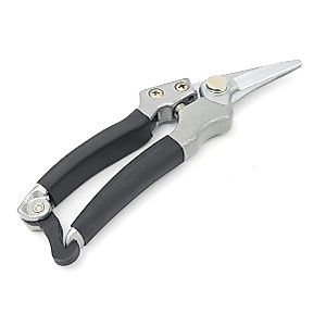 Silverline by Capralite Multi-Purpose Goat Hoof TrimmerShear Garden Wire Pipe Cutting Tool, Silver