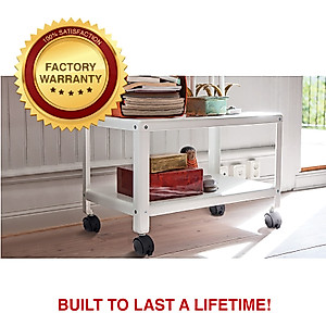 Guildrey Threaded Caster, M8-1.25 Swivel Stem for Replacement, Set of 4, Twin Caster Wheels with Locking Brake