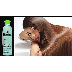 MAXYBELT-Gusano de seda Shampoo Ayuda en la restauracion de los cabellos maltratados Maxibelt 400ml/13.3oz