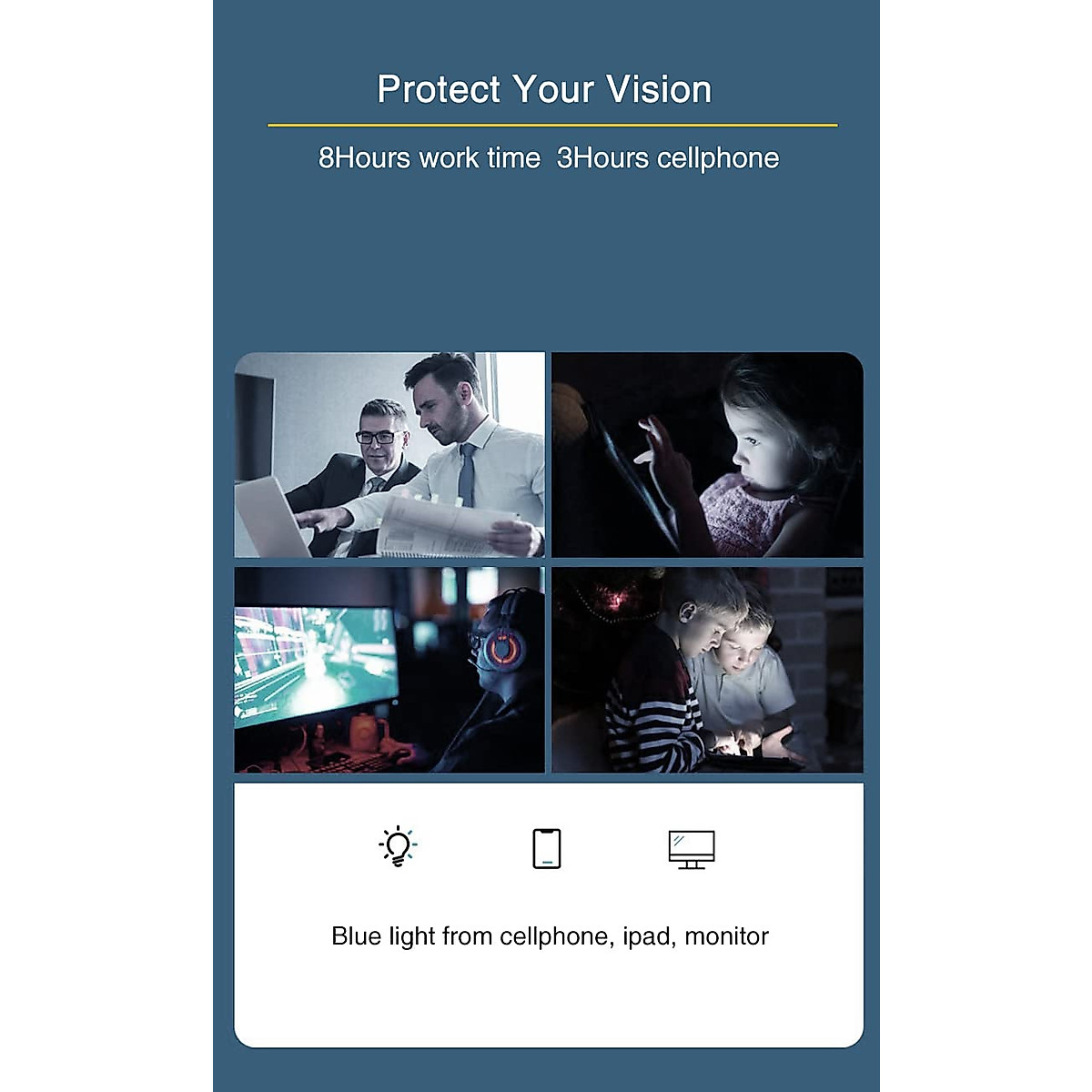 OOAVR Black Bluetooth Sunglasses with Anti-Blue Light Lens, Waterproof and Lightweight, Suitable for Outdoor Activities