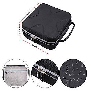 Aproca Hard Storage Travel Case for Wahl Professional Animal Bravura Corded/Cordless Clipper Kit