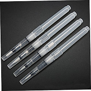 Water Brush Pen 9 Pcs Ink Pen Set Water Coloring Brush Pen Portable Painting Pen Watercolor Brush Fountain Pen White Water Soluble Colored Pencils