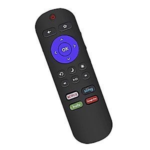 Universal Remote Control Compatible with All Insignia Roku TV