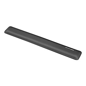 Fellowes Gel Wrist Rest with Microban Product Protection, Graphite (9175301)