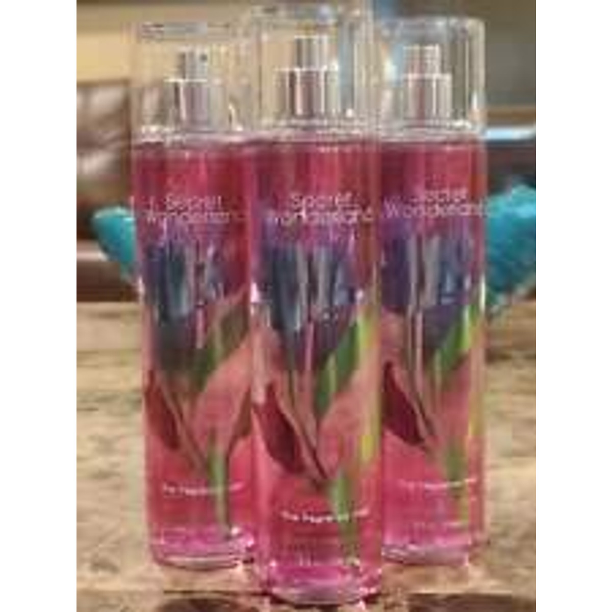 Lot of 3 Bath and Body Works Secret Wonderland Fine Fragrance Mist 8 Ounce Full Size