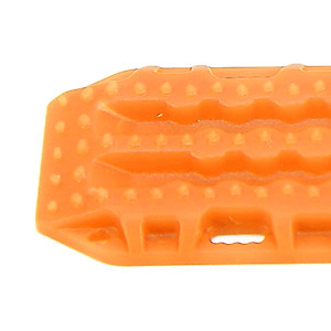 Dilwe 2pcs RC Sand Ladder, RC Plastic Recovery Ramps Board Compatible with 1/24 1/18 RC Car(Orange)