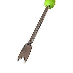 Garden Guru Dandelion Weeder Tool with Ergonomic Handle - Stainless Steel Weed Puller for Planting, Weeding, Flower and Vegetable Care in Lawn Garden Yard | Rust Resistant