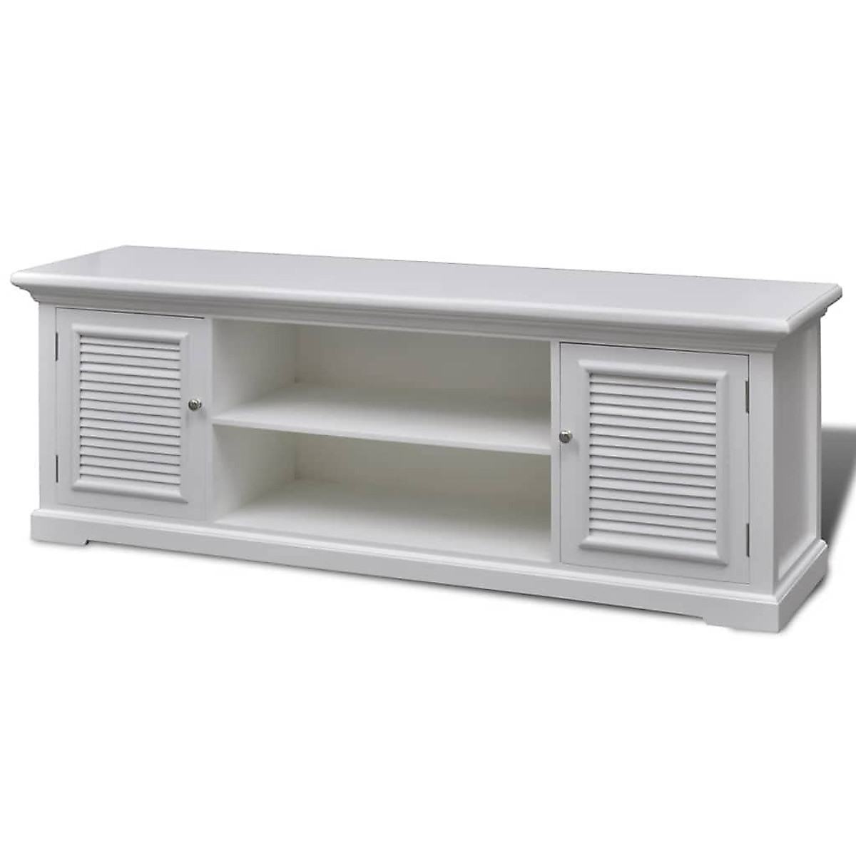 SLGSDMJ Entertainment Center Stand Unit, Living Room Locker Table, Modern tv Cabinet, Media Console Table, Living Room Bedroom tv Console, Home Entertainment Center, tv Cabinet White Wood