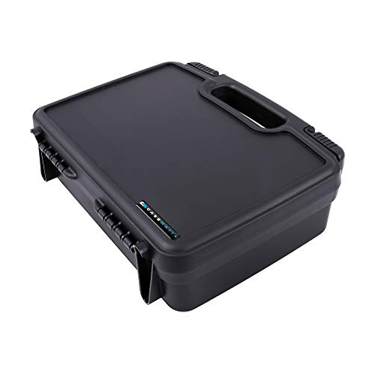 Casematix Hard Shell Camera Case Compatible with Mevo Start Live Streaming Camera, Shotgun Mic and Accessories in Custom Foam, Includes Carrying Case Only