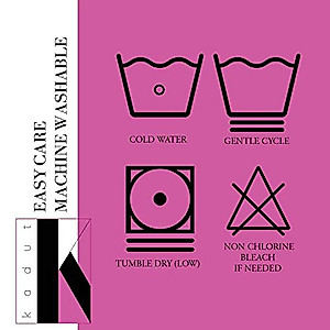 Kadut White Tablecloth - 90" Inch Round White Tablecloths for Circular Table Cover in White Washable Polyester - Great for Buffet Table, Parties, Holiday Dinner & More