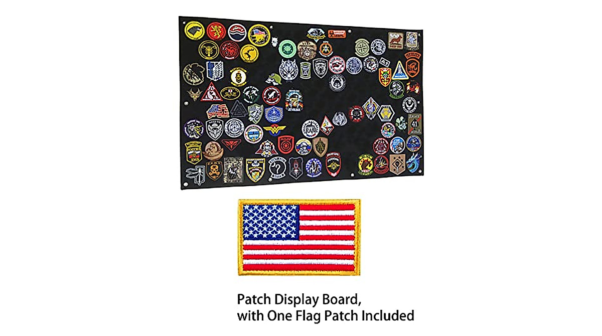 Tactical Patch Display Panel - Organize Your Morale Patches