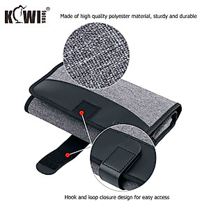 Travel Cable Organizer Pouch Electronic Carry Case Portable Power Bank, Charger, Cable, Pens Storage Bag for Cord, Charger, Phone, Earphone SD Cards