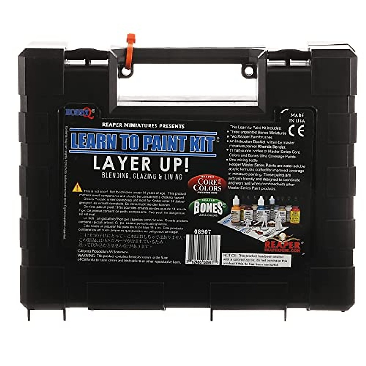 Reaper: 08907 - Learn to Paint: Layer Up! Bones Paint Set