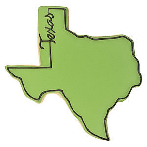 R&M Texas State 3.5" Cookie Cutter in Durable, Economical, Tinplated Steel