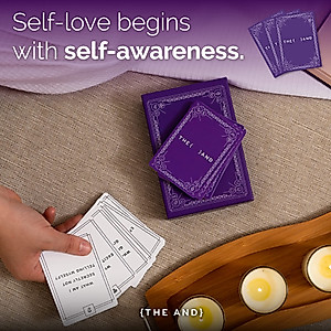 {THE AND} Self Love Edition - 199 Self Reflection Cards to Improve Self Awareness - Self Care Question Card Deck to Prompt Mindfulness & Meditation - Explore Identity for Women & Men by The Skin Deep