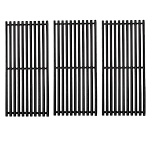 BBQ Future 17" Grill Grates Replacement Parts for Charbroil Commercial TRU-Infrared Gas Grills 463355220 463242516 463243016, Cast Iron Cooking Grid for Charbroil 463243016 463246018 G474-0017-W1