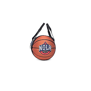 MACCABI ART Official New Orleans Pelicans Collapsible Insulated Basketball Lunch Bag, 13.4” x 5.75” x 5.75”