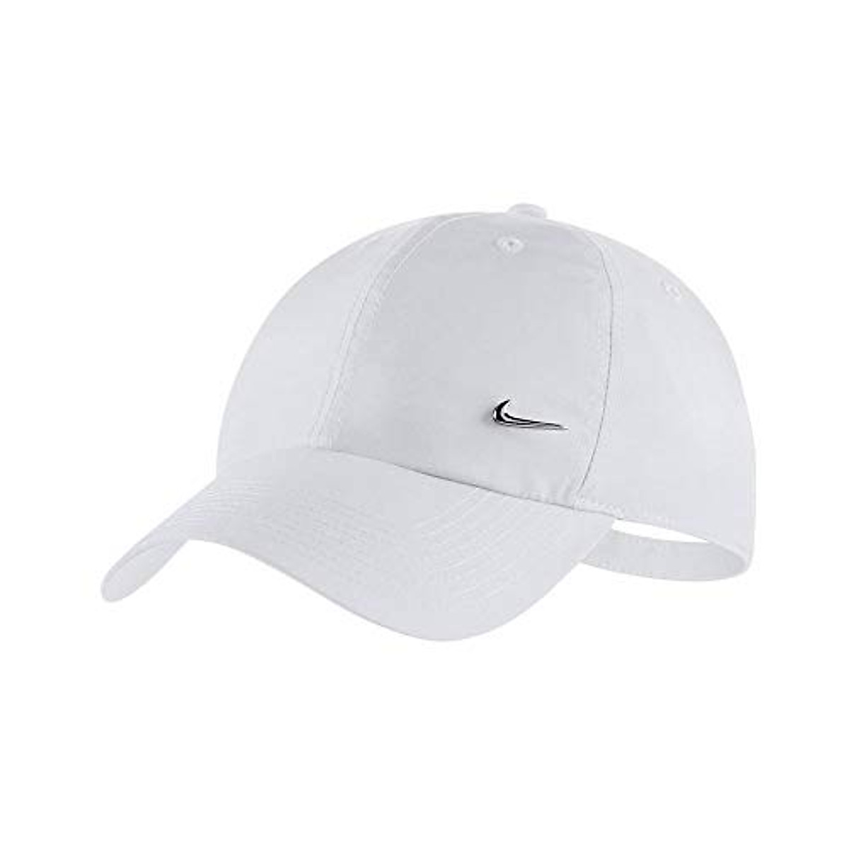 NIKE OneSize Swoosh H86, White/Metallic Silver, One Size