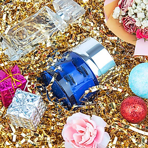 Caleihd Crinkle Cut Paper Shred Filler 1LB Shredded Paper for Gift Box Baskets Wrapping and Filling (Gold)