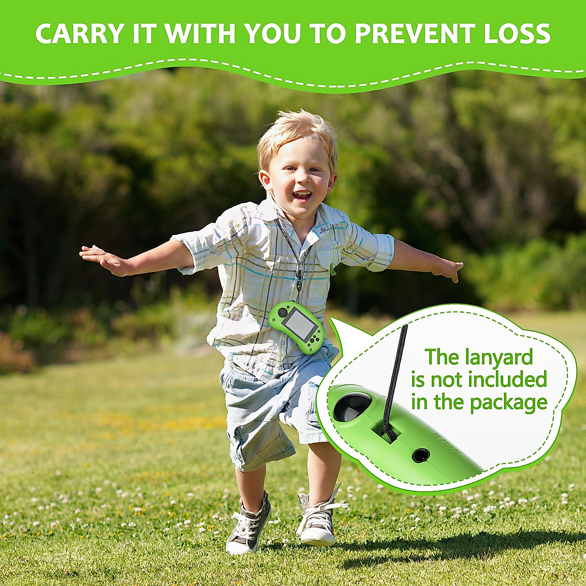 TaddToy Portable Handheld Games for Kids 3.2'' Screen Game TV Output Arcade Vibration Gaming Player System Built in 201 Classic Retro Video Games with Rechargeable Battery Birthday for Boys, Girls,Green