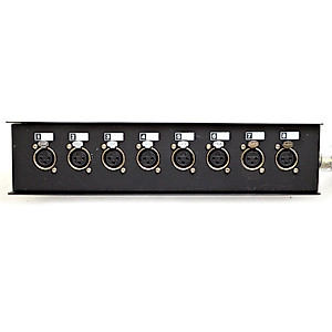 Seismic Audio - SASH-4x35 - 4 Channel XLR Send Sub Snake Cable - 35 Feet