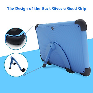 CWOWDEFU Kids Tablet 7 inch 32GB COPPA Certified Children's Learning Tablets Android 13 Tableta WiFi Tablette for Children Toddler Boys, Blue