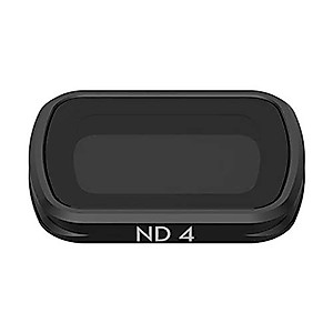 DJI Osmo Pocket - Set of 4 ND Filters (ND4, ND8, ND16, ND32) for Camera Lens, HD Photos, Light-reducing Materials, Magnetic Design, Easy to Change, Compatible with DJI Osmo Pocket, Black