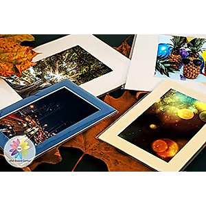 Mat Board Center, 16x20 Uncut Photo Mat Boards - Full Sheet - for Art, Prints, Photos, Prints and More, Mixed Color, 25-Pack